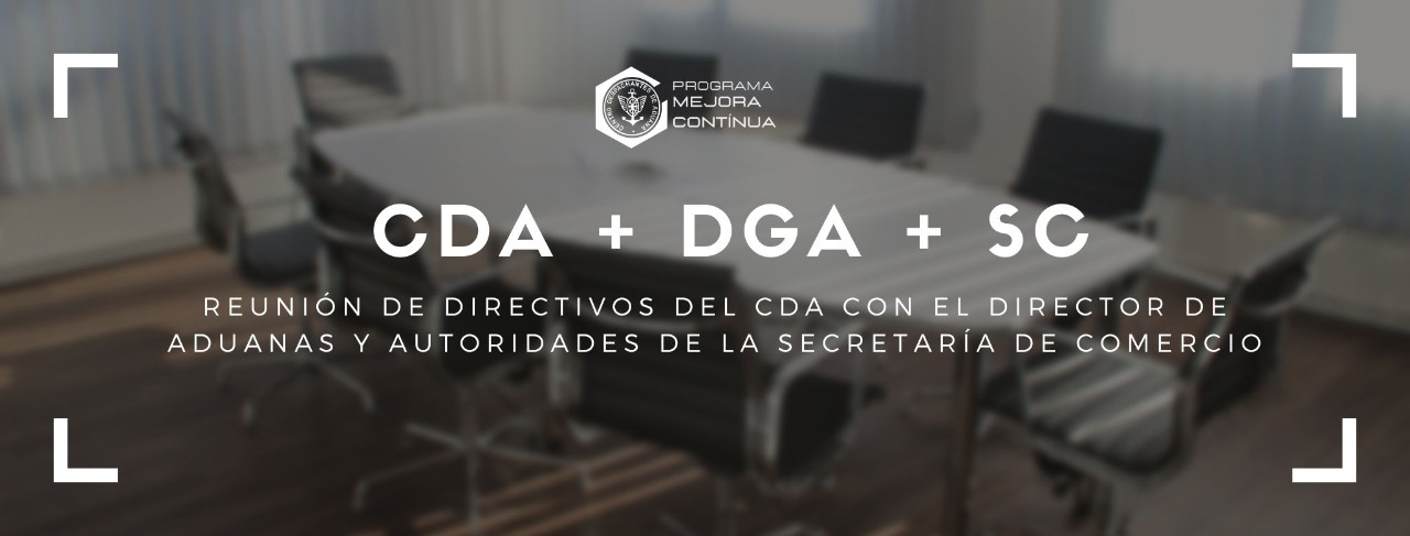 CDA - Centro Despachantes de Aduana de la Republica Argentina - Reunión ...